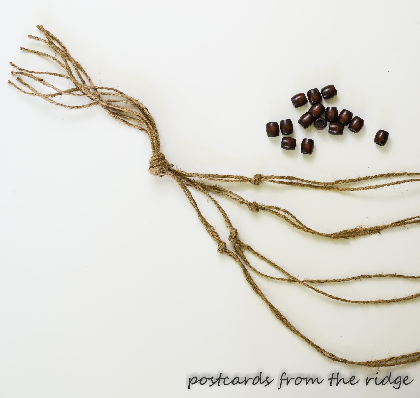 How to Make A Macrame Plant Holder | Postcards from the Ridge