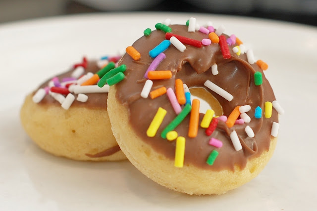 In Michelle's Kitchen: Baked Mini Donuts
