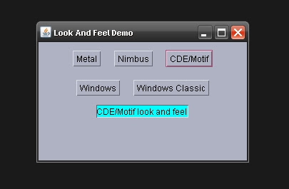 How to set different Look and Feel in Java Swing ?. | Learn Java by ...