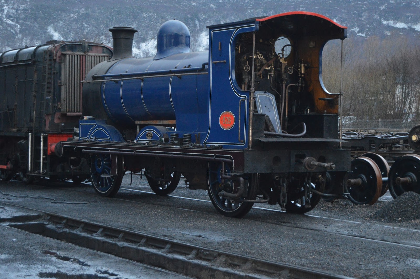 Restoring coaches at Aviemore: The carriage shed is invaded by a steam ...