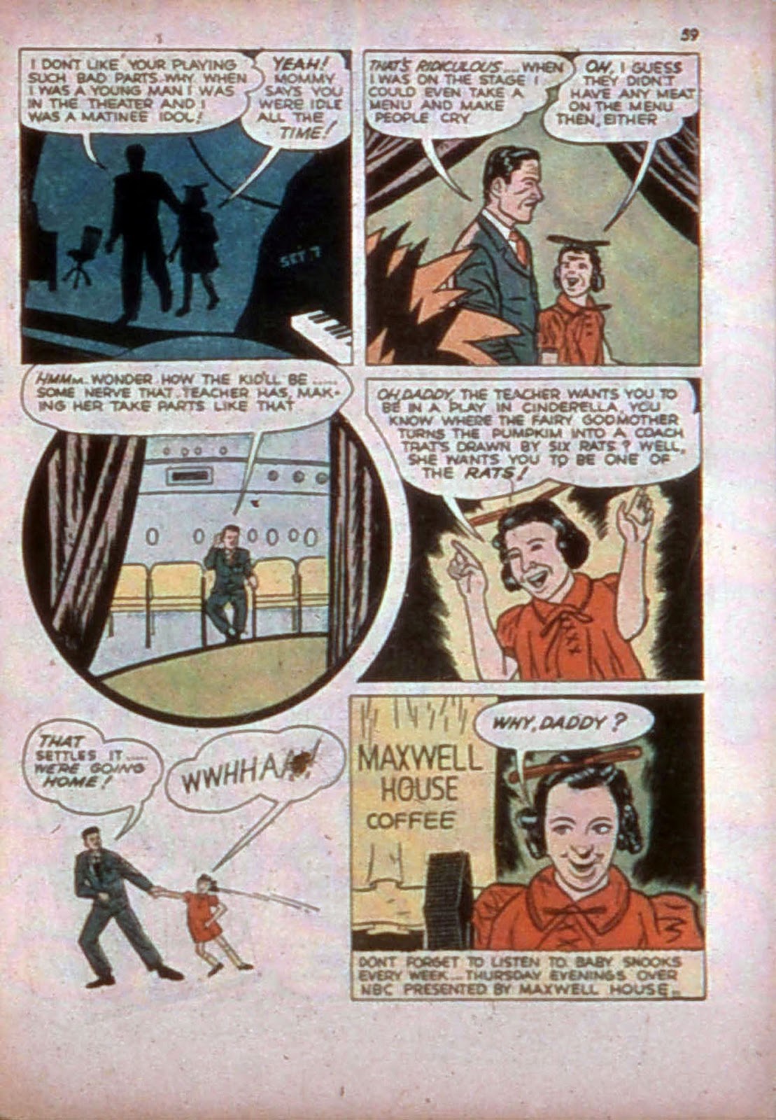 Four-Color Shadows: Baby Snooks-Doc Savage Comics-1943