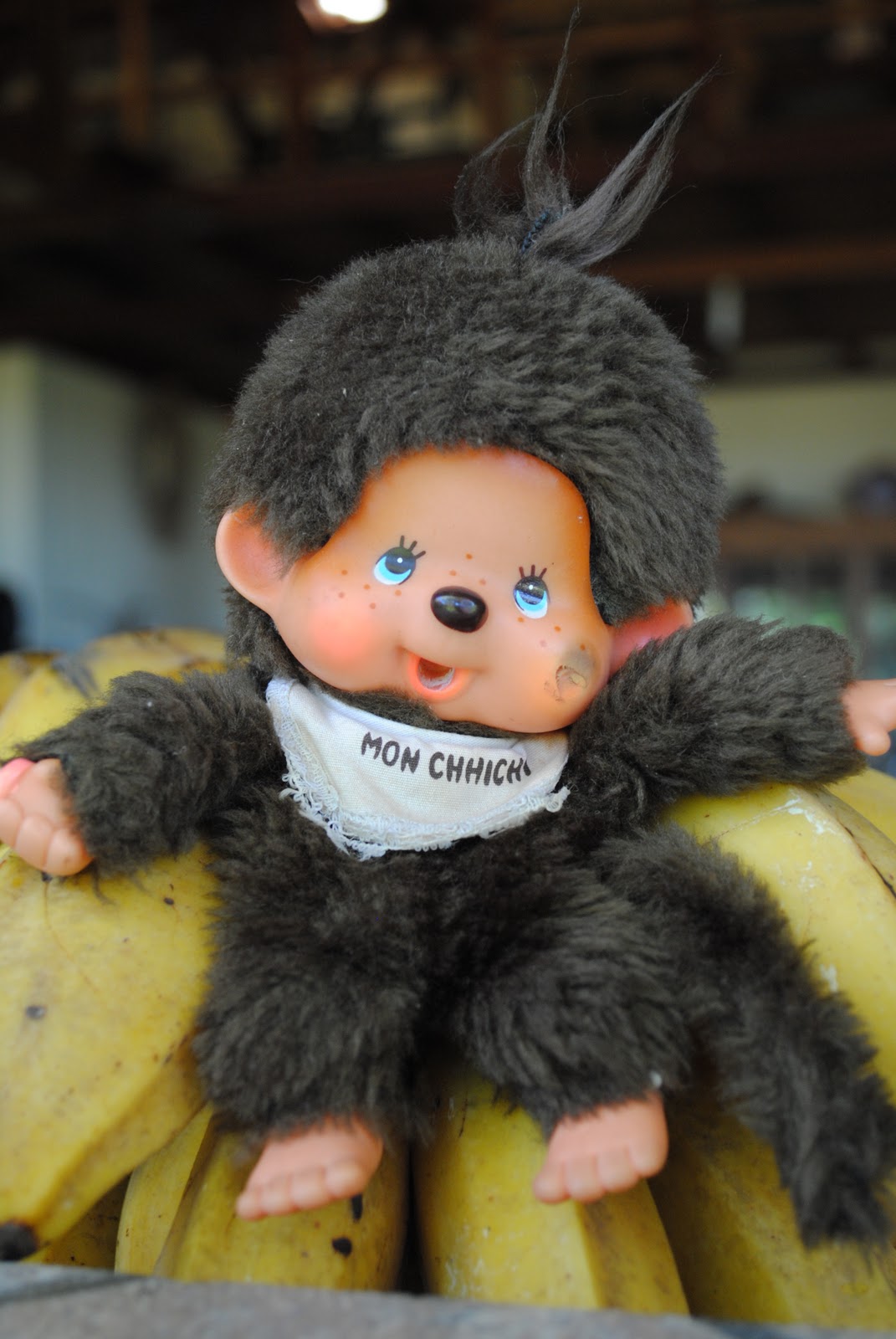 Ana Caldatto : Boneco Pelúcia Macaquinho Monchhichi - 1974
