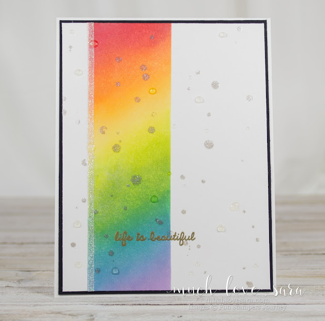 Much love, Sara | Cards & Paper projects made with love: Blended ...