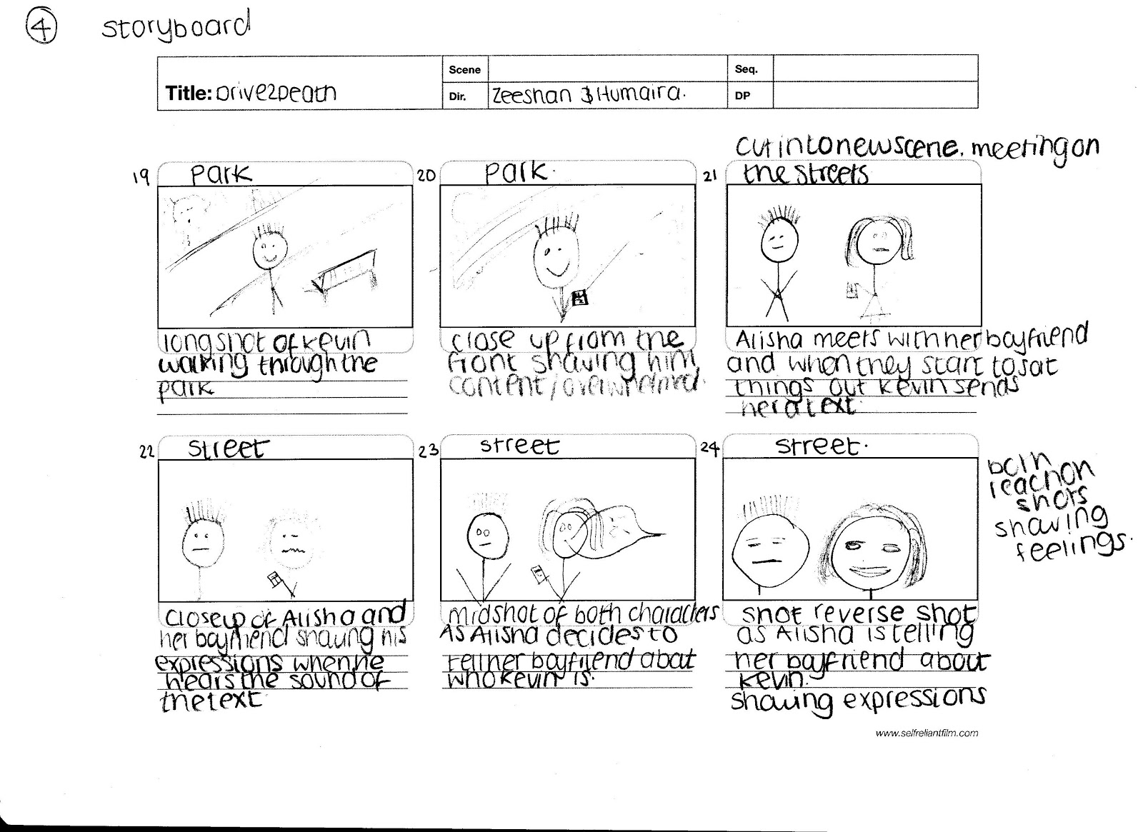 Humaira's Blog: Pre-Production: Storyboard