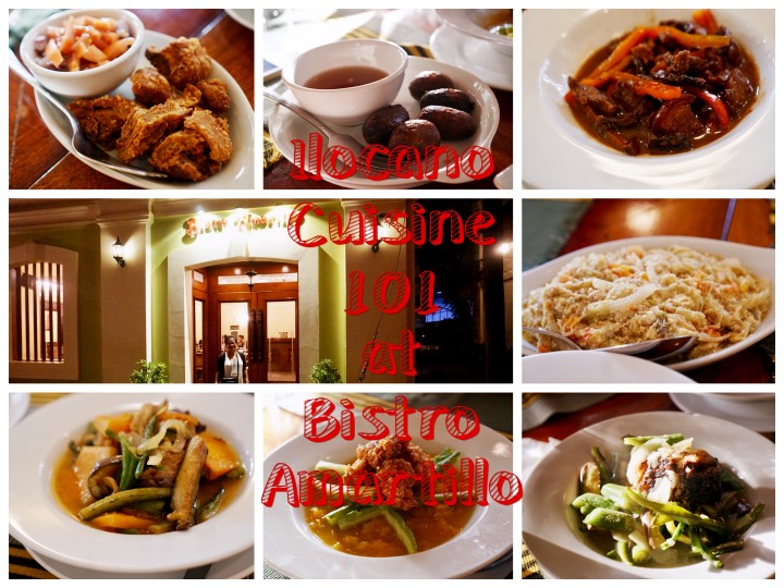 Ilocano Cuisine 101 at Bistro Amarillo Vigan