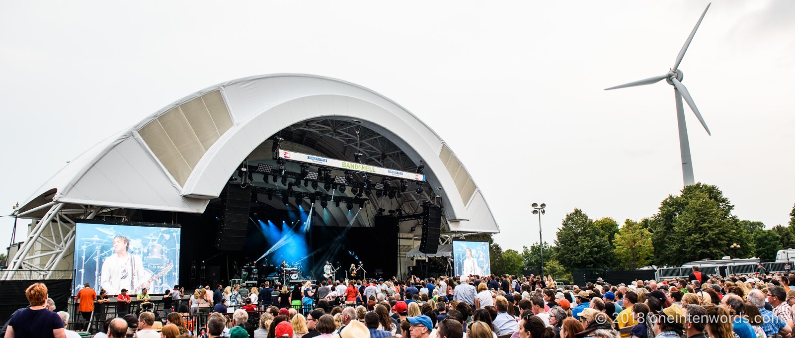 one in ten words: Spoons at The Bandshell at The Ex 2018 - Concert Photos