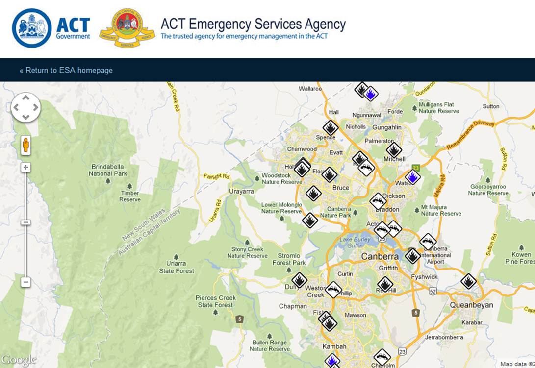 Developments in emergency communications in NSW and the ACT; or ...