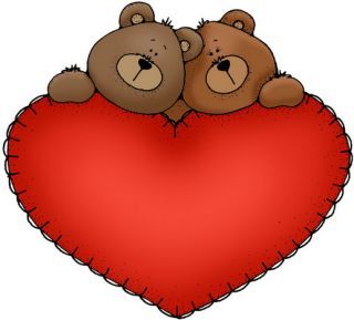 Ositos con corazones animados - Imagui