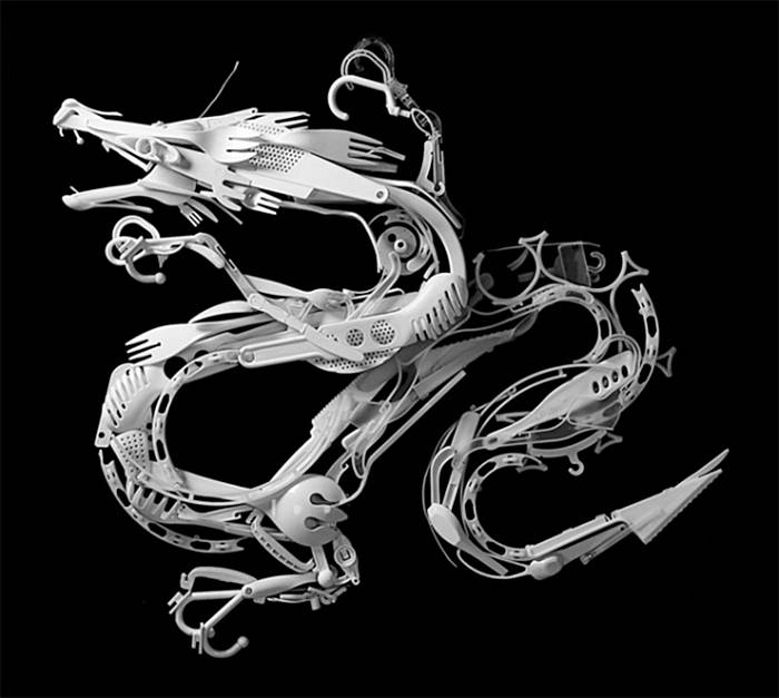 Mail2Day: Amazing Sculptures Made of Household Objects (9 pics)