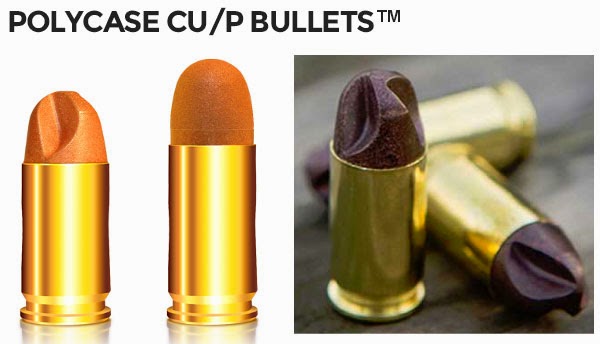 on target shooter nz: PolyCase Ammunition - Plastic Bullets: