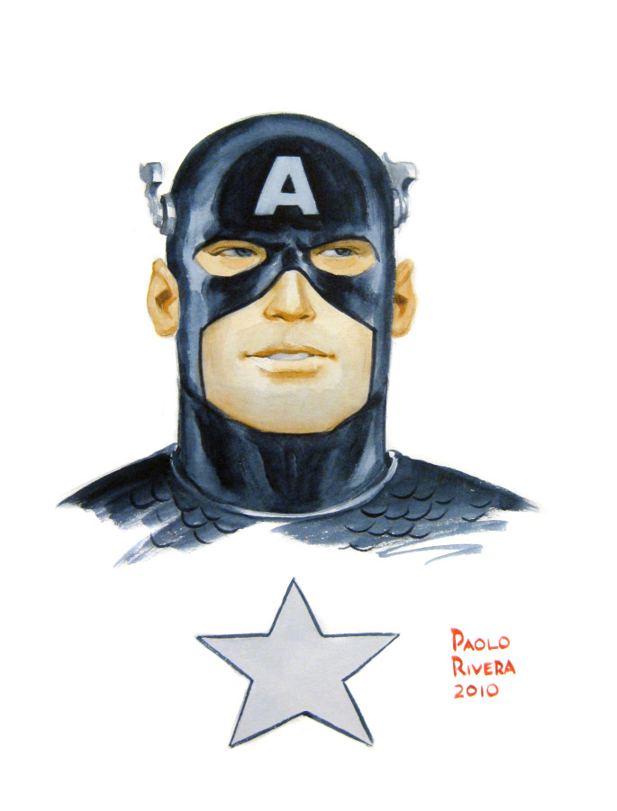 Fashion and Action: The Captain America Art of Paolo Rivera