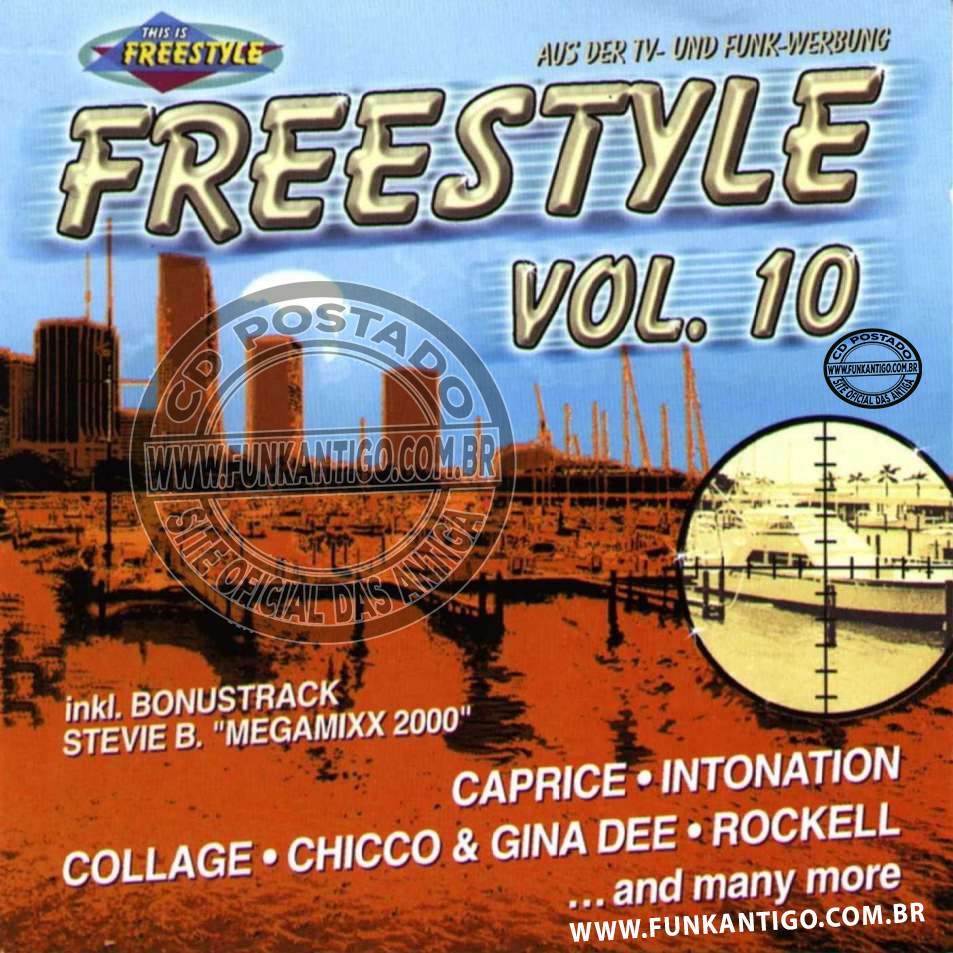 CD Freestyle Vol. 10 ZYX Music CD, Comp · 2000 - Site Funk antigo