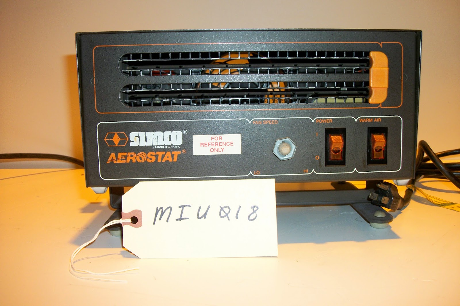 Simco Aerostat A300 Ionizer Blower (MIU018) - Panatron Inc.