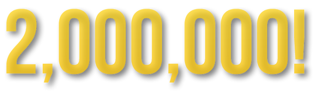 2.000.000 volte GRAZIE a tutti!