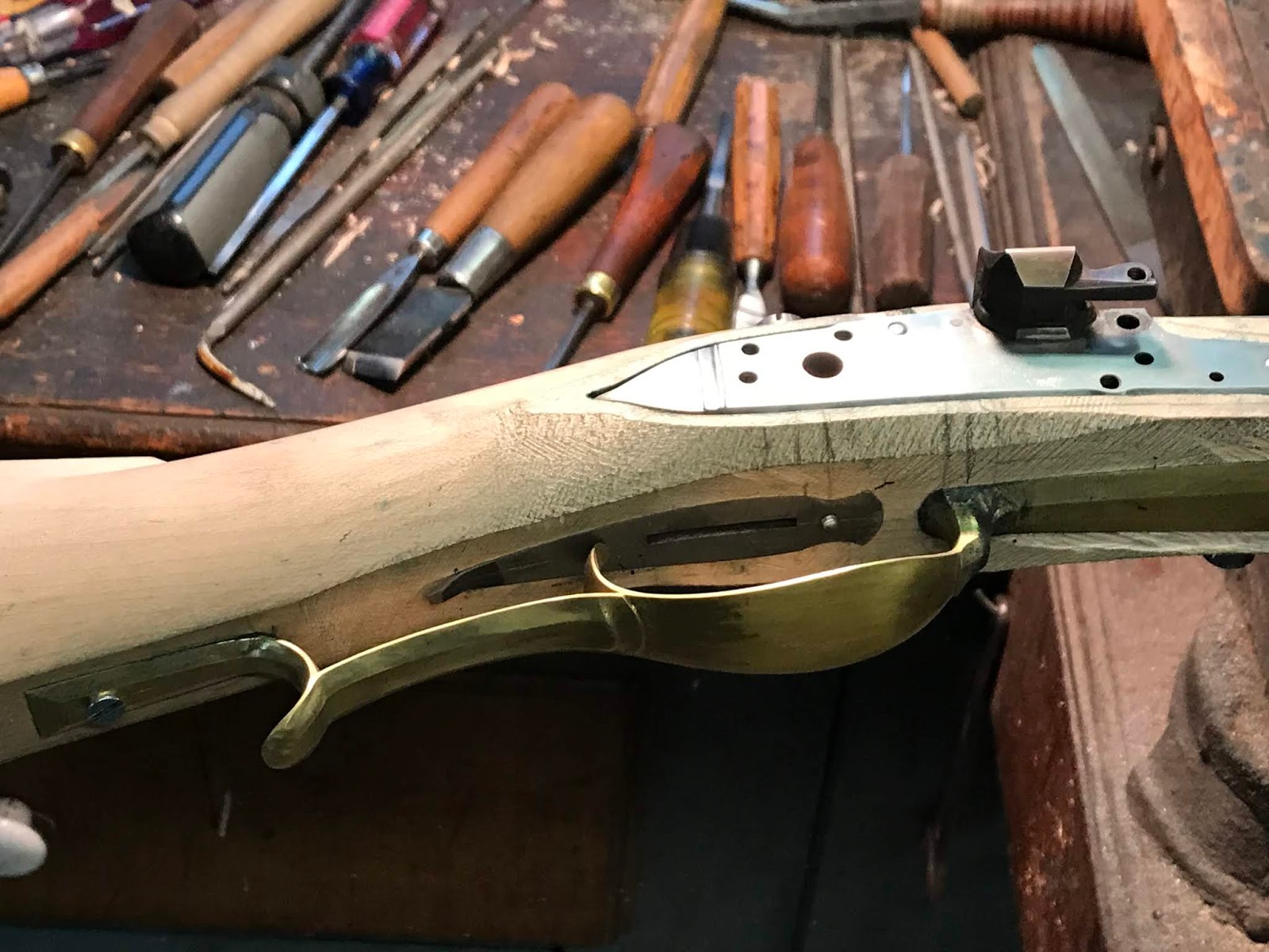 Judson Brennan: Alaskan Longrifle Artisan: Working To Complete the ...
