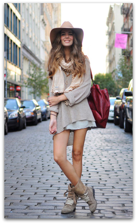 Casual street-style look