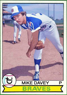 WHEN TOPPS HAD (BASE)BALLS!: NOT REALLY MISSING IN ACTION- 1979 MIKE DAVEY