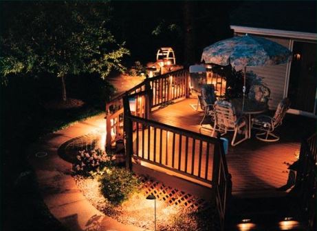 Home interior design: Ideas for Outdoor Deck Lighting