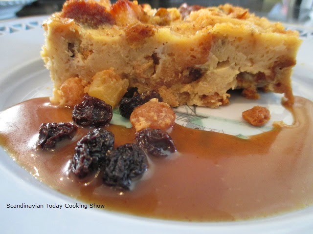 Scandinavian Today Cooking Show: How To Make Bread Pudding