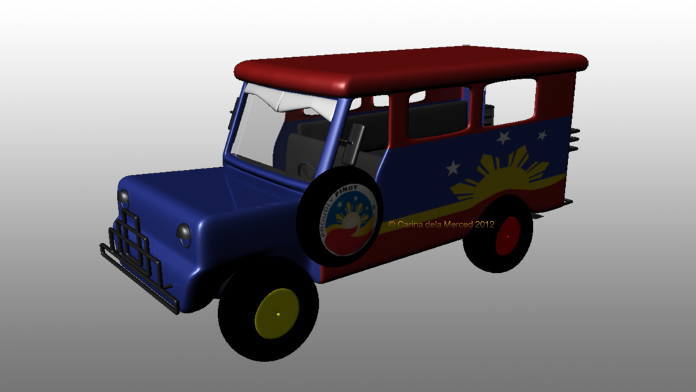 MCBDLM STUDIOS: 3D: Philippine Jeepney