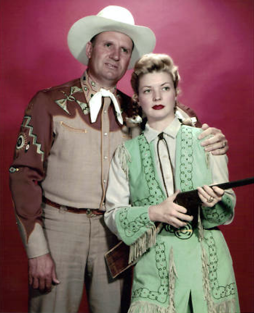 Clayton Moore And Gail Davis