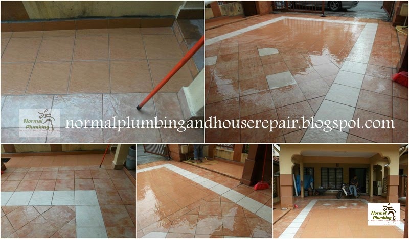 NORMAL PLUMBING: MEMBAIKI DAN MEMASANG JUBIN LANTAI DI BANDAR KINRARA ...