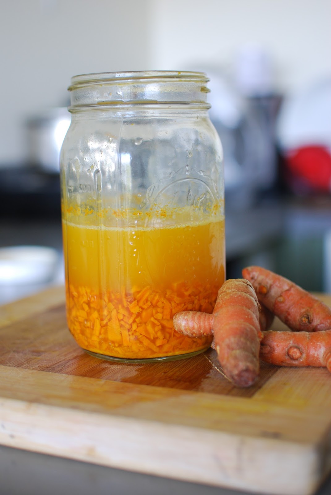 fermented herbs and botanicals: Fermenting Turmeric Pt. 1