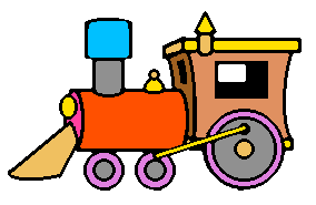 Animasi Bergerak Kereta Api | Puzzle