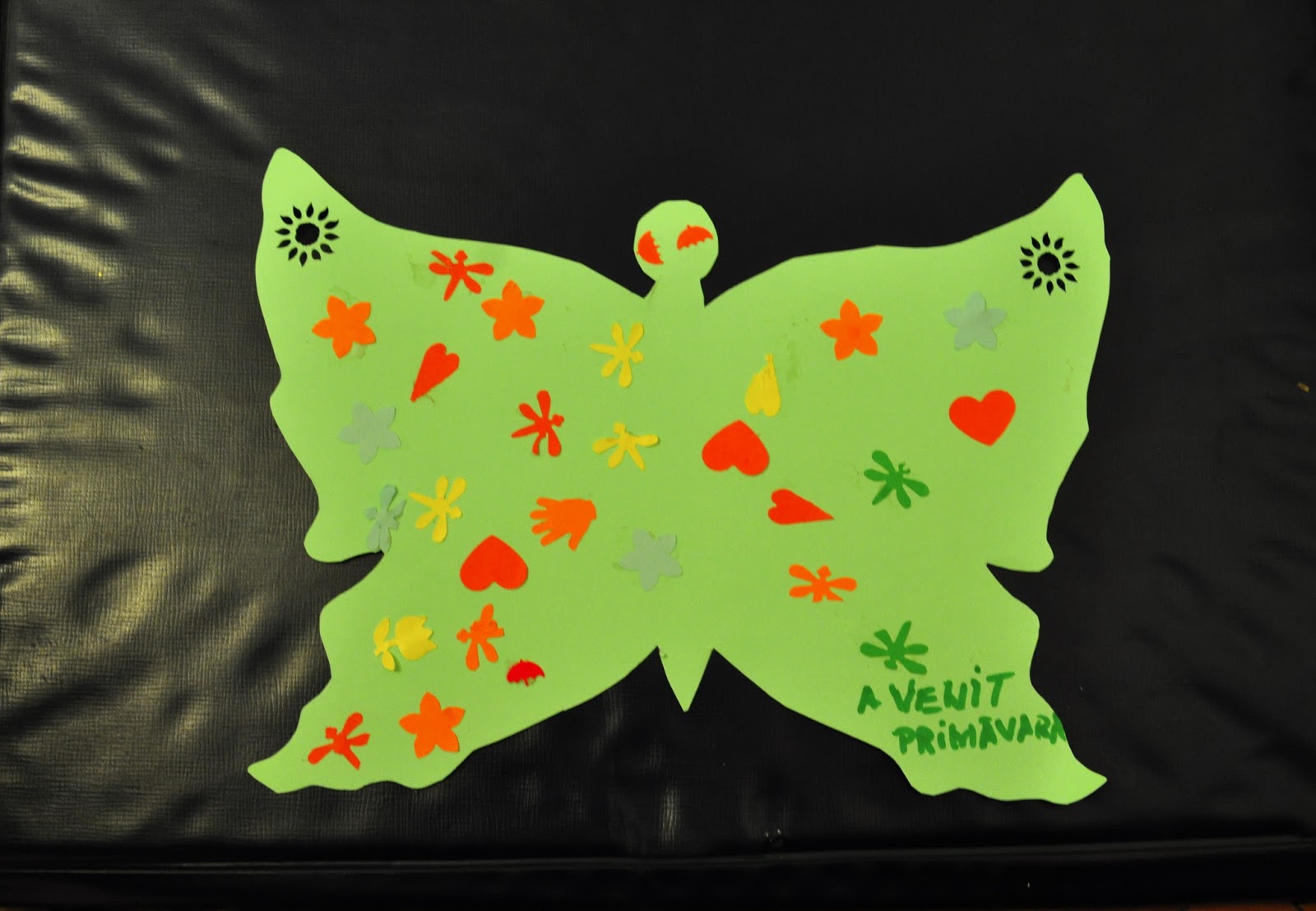 .printre nori: Felicitari handmade de primavara - activitati copii mici