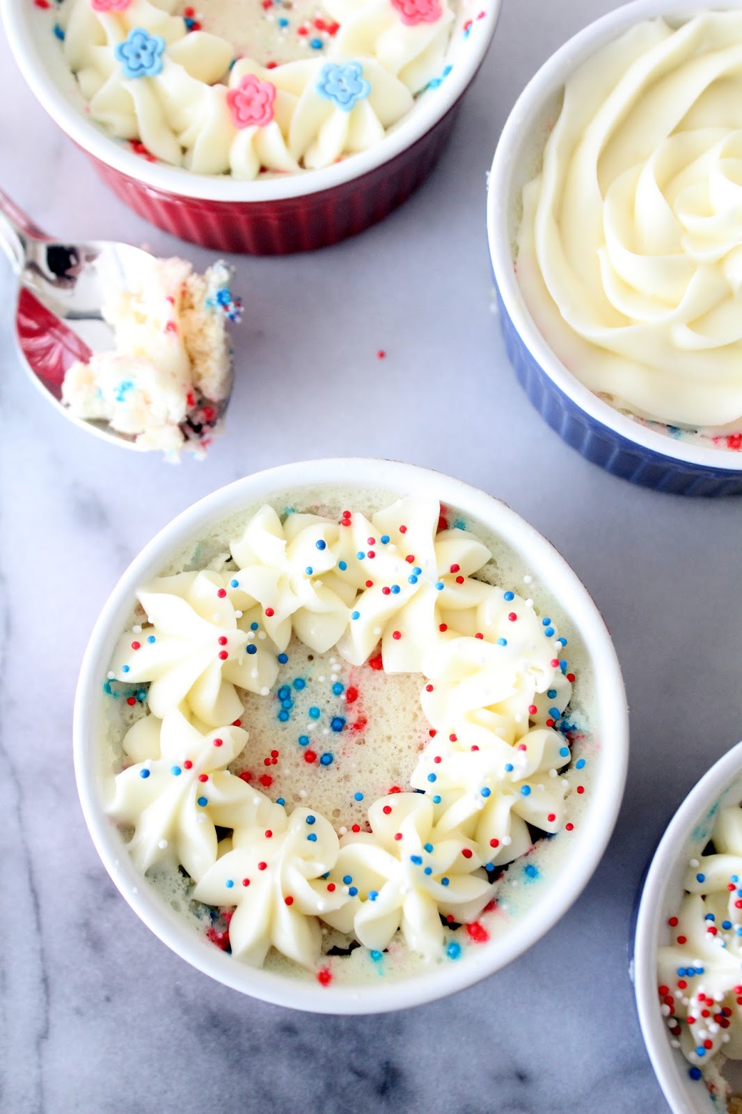 Cherry Tea Cakes: Mug Cake