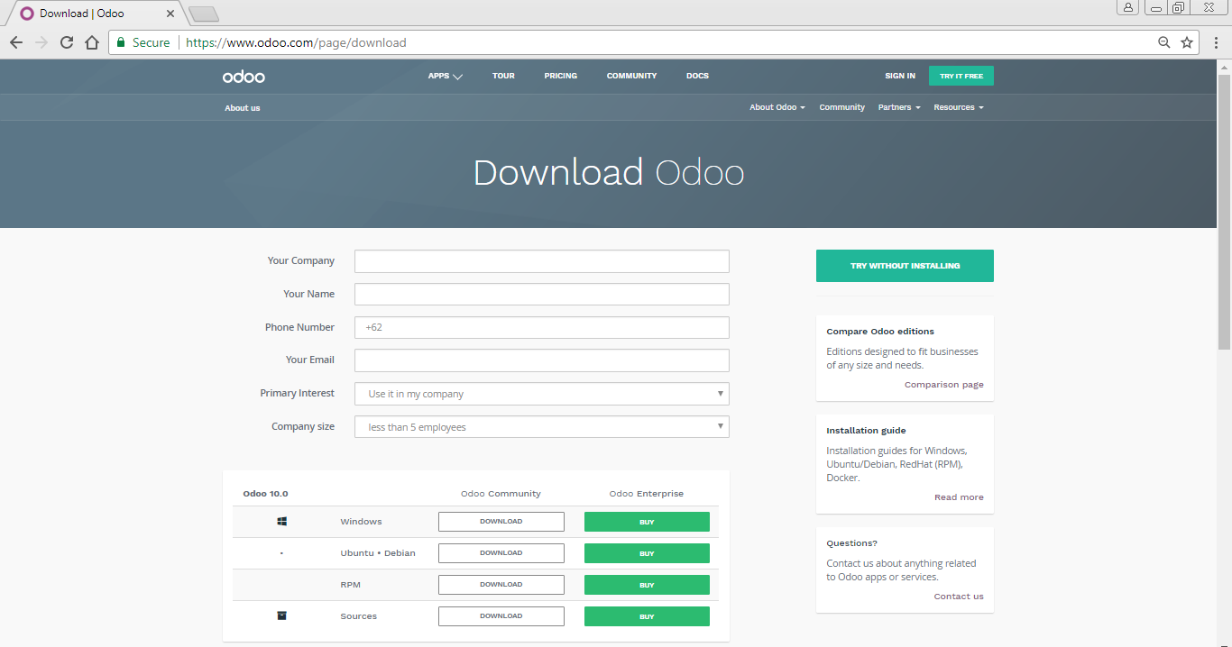 ERP SYSTEM: #UPERP11T06A - TUTORIAL ODOO