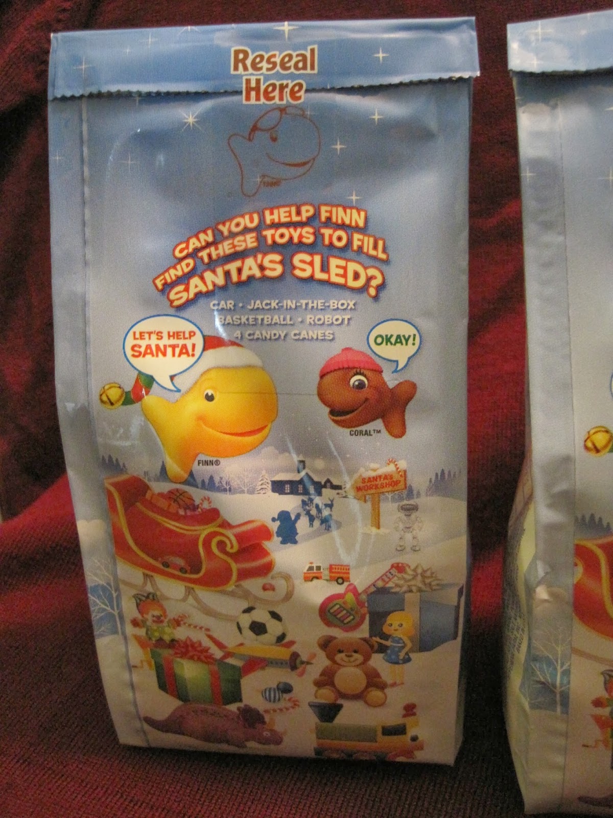 Holiday Goldfish Crackers