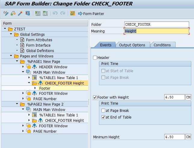 Dynamic Footer Window - LearnSapAbap