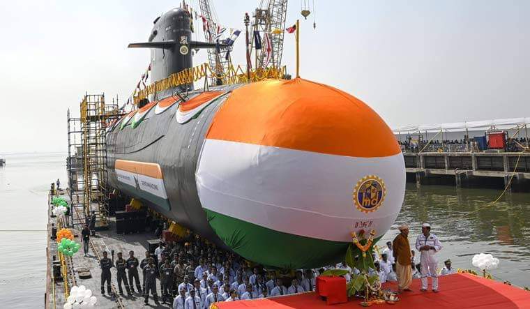 India launches fourth Scorpene / Kalvari-class submarine - Asia Pacific ...