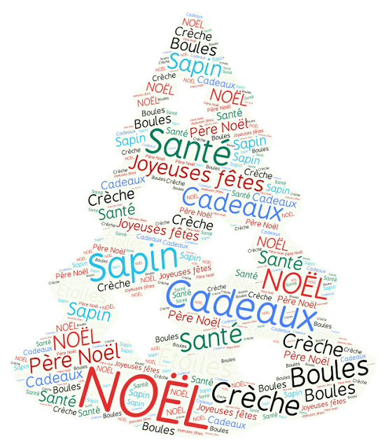 j'adore le français : Le vocabulaire de Noël