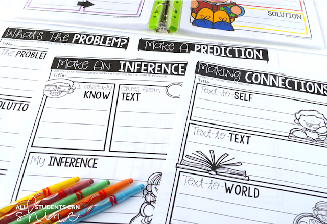 Guided Reading - Comprehension Skills - All Students Can Shine
