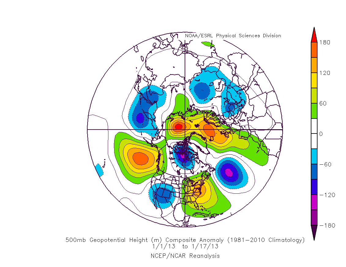 The High Knob Landform: Cold & Snowy Opening To February 2013