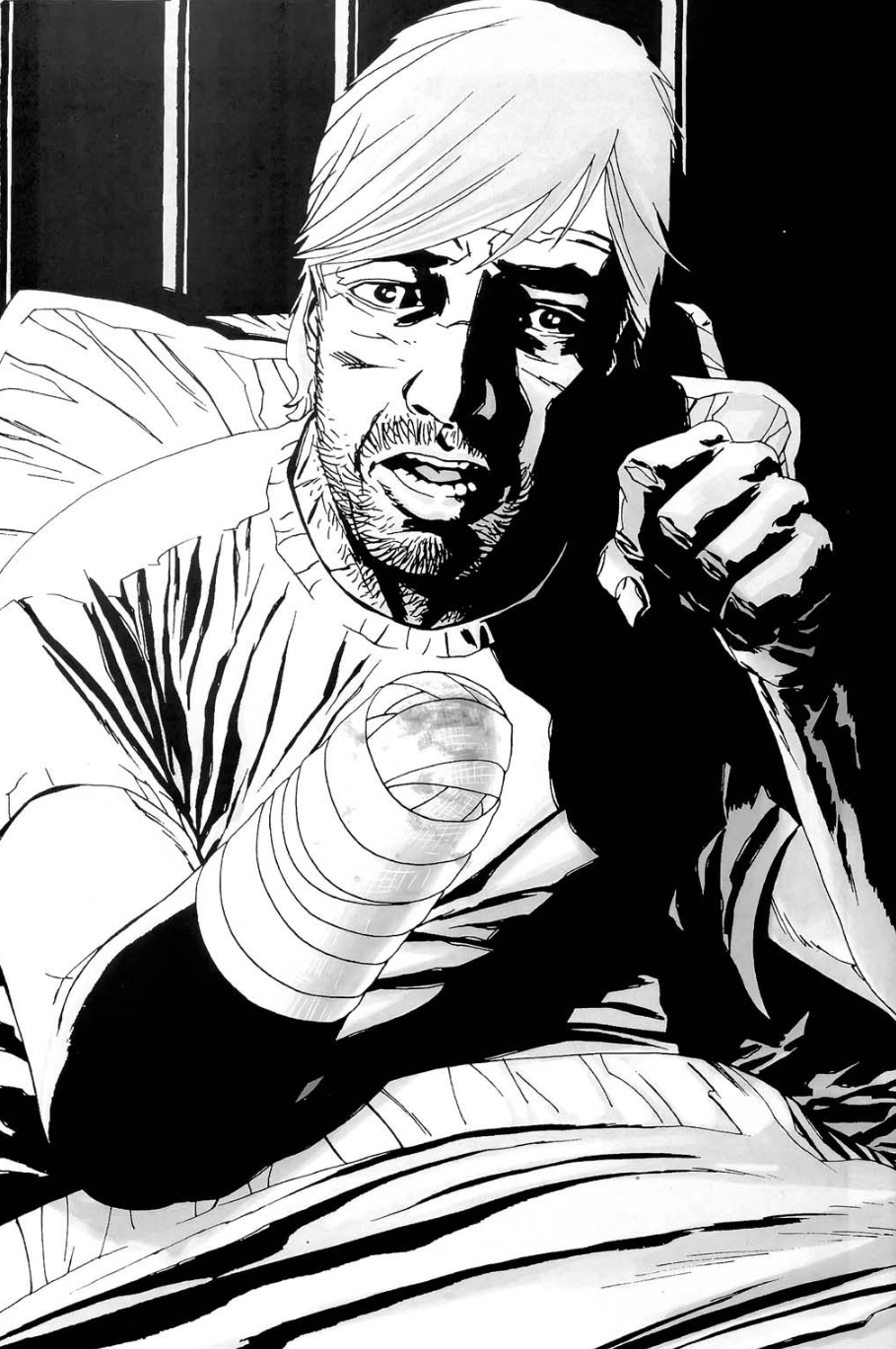 Walking Dead Comic Book Rick