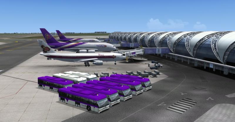 Bangkok Suvarnabhumi Vtbs A A Sceneries Fsx