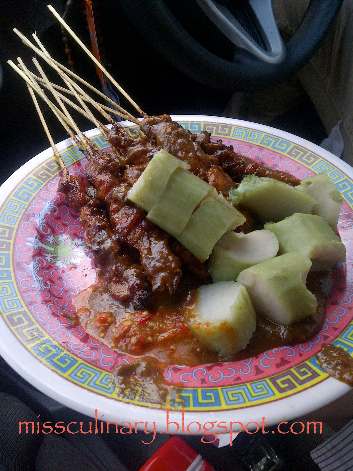 Cuisine Culture: Nyate di Sate (depan) RSPP