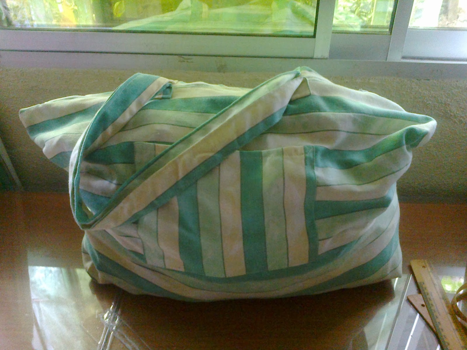 cik azz: Cara menjahit beg baju..