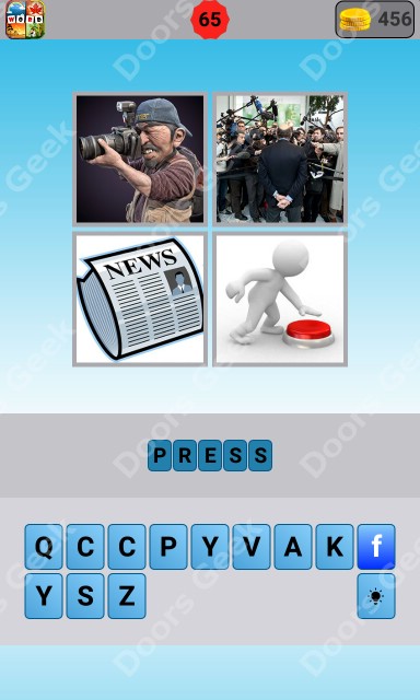 The New: 4 Pic 1 Word Level 65 Answer ~ Doors Geek