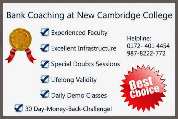 Bank Exams: Bank Exams Coaching in Chandigarh (Bank PO, Clerk)