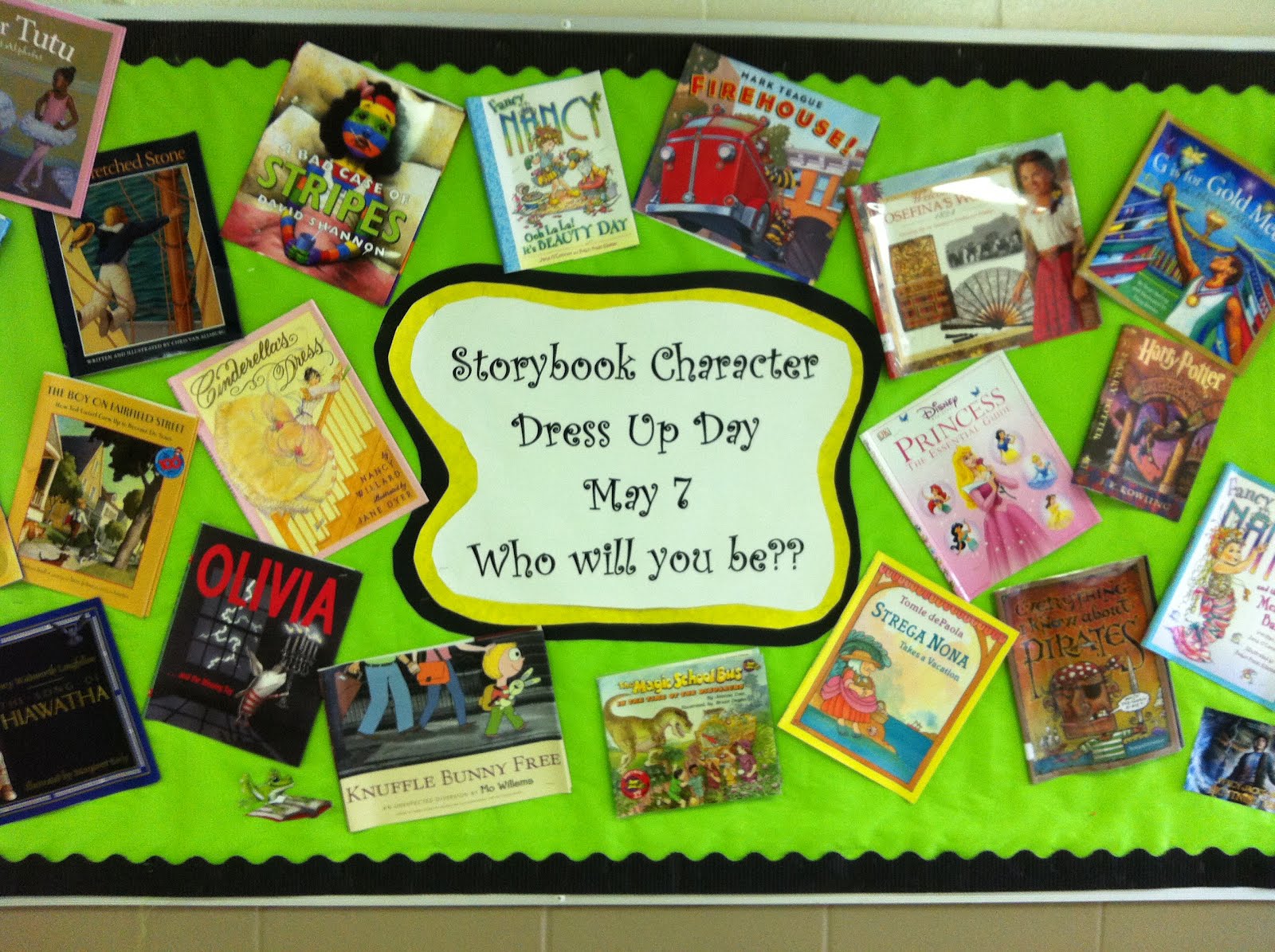 Set Sail in Ms. McAvoy & Mrs. Ridout's First Grade!: Book Character ...