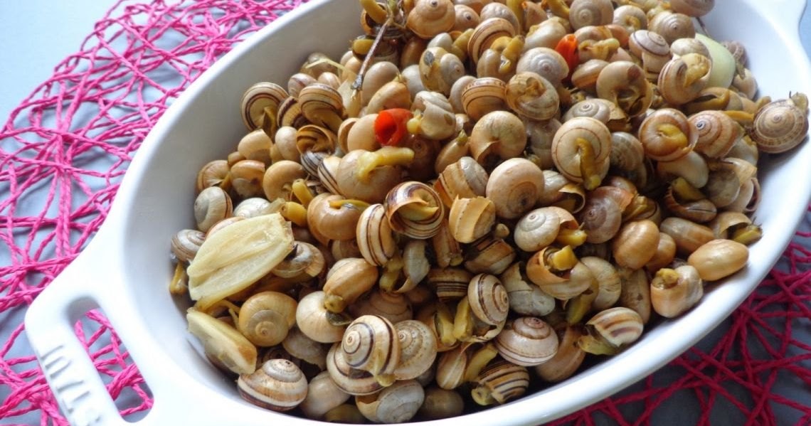 Prato Caseiro: Caracóis à portuguesa