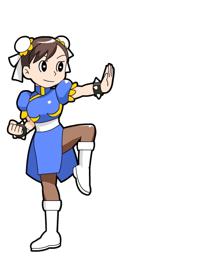 AKI GIFS: Gifs animados Chun-Li (Street Fighter)