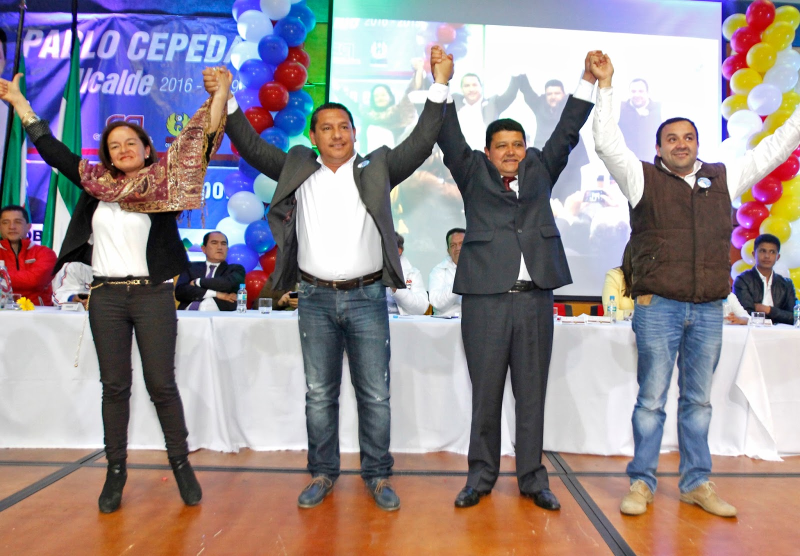 Pablo Cepeda Alcalde: CANDIDATURA DE PABLO CEPEDA ES UNA REALIDAD POLÍTICA