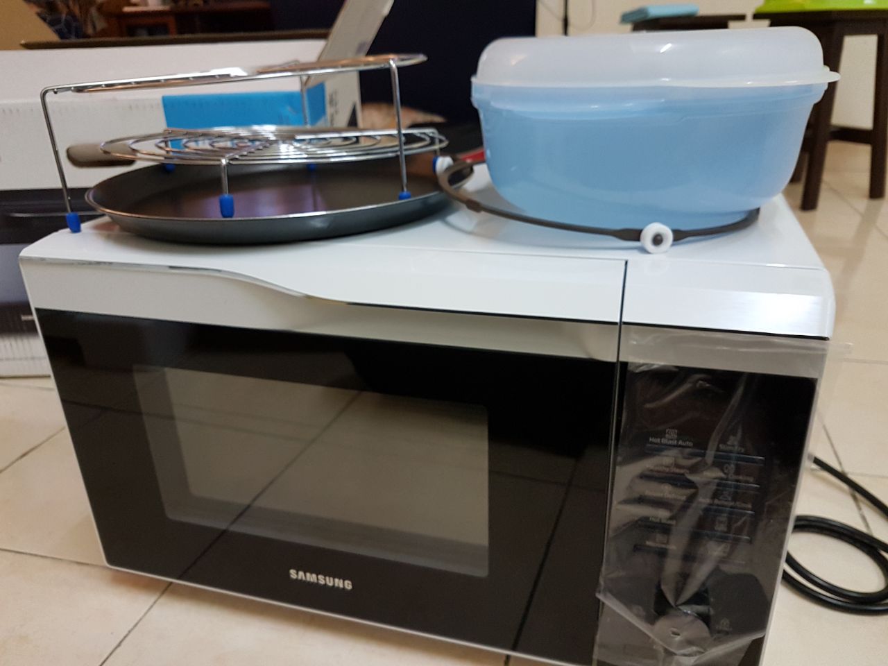 Unboxing New Samsung Microwave Oven ~ A Beginning Of Life