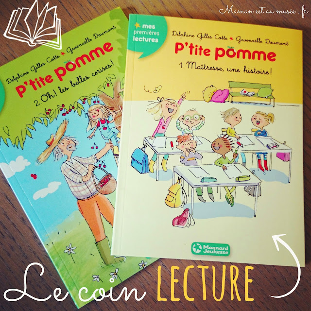Le coin lecture : la collection P'tite Pomme pour apprendre à lire