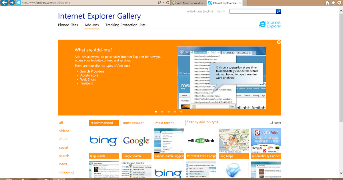 How to get Google search on Internet Explorer 10 - Tech Forum by Manjish